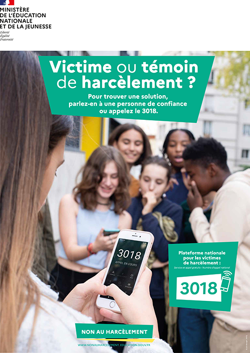 Notre lutte contre le harcèlement scolaire - Institution Champfleury - Les Trinitaires